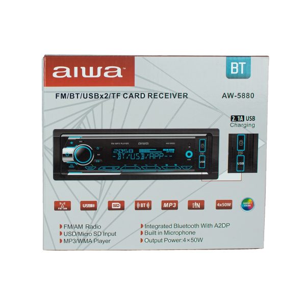 RADIO IN DIN MARCA AIWA CON BT - Cromo Chile
